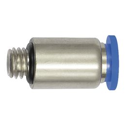 Riegler Gerade Steckverschraubung &raquo;Blaue Serie&laquo; mini, rund, G 1/8, 207.018-4M)