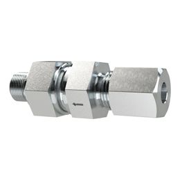 Riegler R&uuml;ckschlagvent., G3/8a., Rohr-A&Atilde;&tilde; 10mm, PN max. 400, Stahl verz., RSV1038SST)