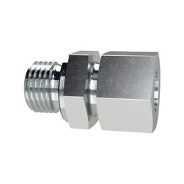 Riegler Gerade Einschraubverschraubung, M22 a., Rohr-&Atilde;&tilde; 12, Stahl verz., GEM2212SST)