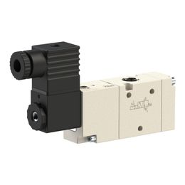Riegler 3/2-Wegeventil, elektropneu., monostabil, G 1/2, NC, 230 V, 50 Hz (517.116)