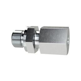 Riegler Gerade Einschraubverschraubung, M33 a., Rohr-&Atilde;&tilde; 25, Stahl verz., GEM3325SSTNBR)