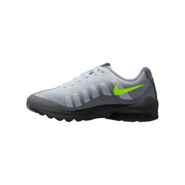 Sneaker Nike Sportswear "AIR MAX INVIGOR (GS)", M&auml;dchen, Gr. 35,5, dunkelgrau, volt, cool grau, wolf grau, Synthetik, Textil, Schuhe Sneaker, Design auf den Spuren des Air Max 95