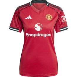 Adidas Manchester United 25-26 heim Teamtrikot Damen - Gr&ouml;&szlig;e XS - rot