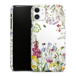 DeinDesign iPhone 11 Handy Premium Case Smartphone Handyh&uuml;lle Schutzh&uuml;lle matt Nature Flowers Meadow Premium Case