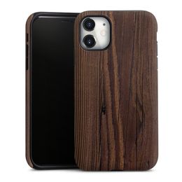 DeinDesign iPhone 11 Handy Panzer Handyh&uuml;lle robuste Outdoor H&uuml;lle Schutzh&uuml;lle matt Nut Tree Wood Wooden Look Tough Case