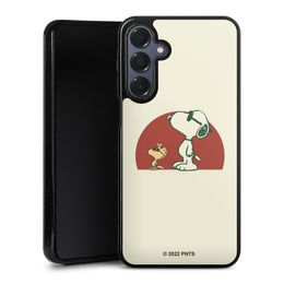 DeinDesign Galaxy A16 5G Handy Silikon H&uuml;lle Case schwarz Handyh&uuml;lle Kindheit Official Licensed Product Snoopy