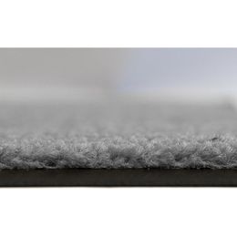 eurokraft basic Schmutzfangmatte f&uuml;r innen, LxB 800 x 600 mm, hellgrau
