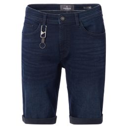 Shorts Casamoda "Casamoda Jeans shorts STEVE uni", Herren, Gr. 31, Normalgr&ouml;&szlig;en, dunkelblau, 93% Baumwolle, 5% Polyester, 2% Elasthan, Hosen Shorts