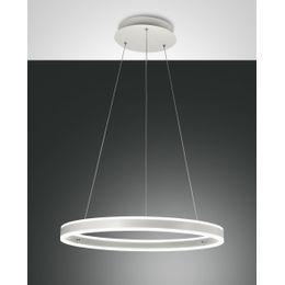 Fabas Luce Palau Pendelleuchte LED Wei&szlig;, 1-flammig
