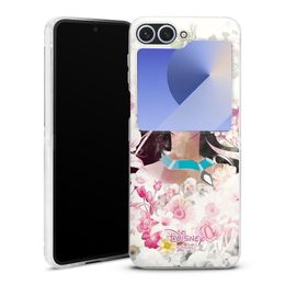 DeinDesign Galaxy Z Flip 7 FE Handy Hard Case Schutzh&uuml;lle transparent Smartphone Handy H&uuml;lle Disney Official Licensed Product Pocahontas Hard Case