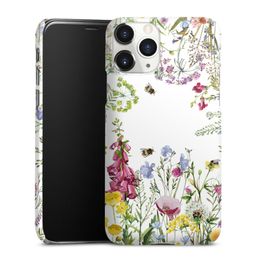 DeinDesign iPhone 11 Pro Handy Premium Case Smartphone Handyh&uuml;lle Schutzh&uuml;lle matt Nature Flowers Meadow Premium Case