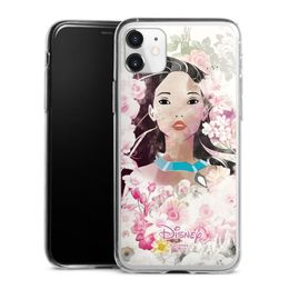 DeinDesign iPhone 11 Handy Slim Case Silikon Handyh&uuml;lle transparent H&uuml;lle extra d&uuml;nn Pocahontas Official Licensed Product Disney Silikon Slim Case