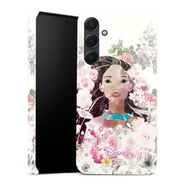 DeinDesign Galaxy A55 5G Handy Premium Case Smartphone Handyh&uuml;lle Schutzh&uuml;lle gl&auml;nzend Disney Pocahontas Official Licensed Product Premium Case