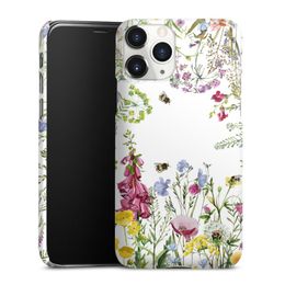 DeinDesign iPhone 11 Pro Handy Premium Case Smartphone Handyh&uuml;lle Schutzh&uuml;lle gl&auml;nzend Nature Flowers Meadow Premium Case