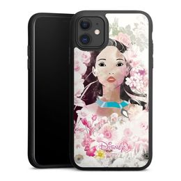DeinDesign iPhone 11 Handy Premium Silikon H&uuml;lle Handyh&uuml;lle schwarz Case Pocahontas Official Licensed Product Disney Silikon Premium Case