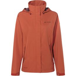 Vaude Escape Light Regenjacke Damen - Gr&ouml;&szlig;e 36 - braun
