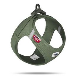 Curli Vest Harness Curli Clasp Air-Mesh moosgr&uuml;n M