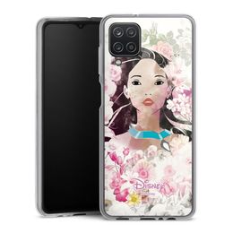 DeinDesign Galaxy A12 Handy Silikon H&uuml;lle Case transparent Handyh&uuml;lle Disney Official Licensed Product Pocahontas Silikon Case
