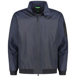 Herren Gro&szlig;e Gr&ouml;&szlig;en | BOSS Leichte Blousonjacke, wasserabweisend Farbe dunkelblau Gr&ouml;&szlig;e: 5XL