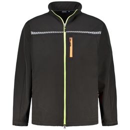 Herren Gro&szlig;e Gr&ouml;&szlig;en | ADAMO Softshell-Arbeitsjacke Farbe schwarz Gr&ouml;&szlig;e: 5XL
