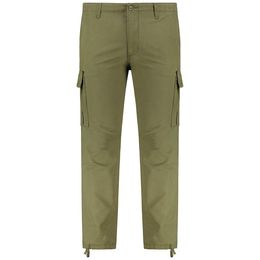 Jack & Jones Herren Gro&szlig;e Gr&ouml;&szlig;en | Jack&Jones Cargo-Pants aus Baumwolle Farbe oliv Gr&ouml;&szlig;e: 40/34