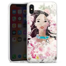 DeinDesign iPhone Xs Max Handy Silikon H&uuml;lle Case transparent Handyh&uuml;lle Disney Pocahontas Official Licensed Product Silikon Case