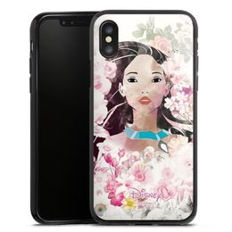 DeinDesign iPhone X Handy Silikon H&uuml;lle Case schwarz Handyh&uuml;lle Disney Pocahontas Official Licensed Product