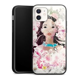 DeinDesign iPhone 12 Handy Premium Silikon H&uuml;lle Handyh&uuml;lle schwarz Case Disney Pocahontas Official Licensed Product Silikon Premium Case