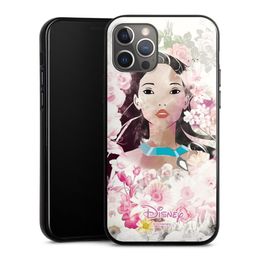 DeinDesign iPhone 12 Pro Handy Silikon H&uuml;lle Case schwarz Handyh&uuml;lle Disney Pocahontas Official Licensed Product