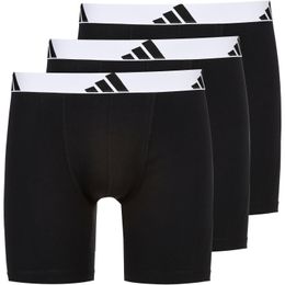 Adidas Active Flex Cotton Unterhose Herren - Gr&ouml;&szlig;e S - schwarz
