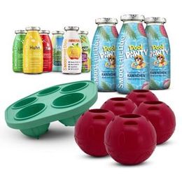 SmoothieDog Summer-Edition 3x 250 ml + Mix-Paket 6x 250 ml + Schleckball 5 St&uuml;ck