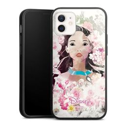DeinDesign iPhone 12 mini Handy Premium Silikon H&uuml;lle Handyh&uuml;lle schwarz Case Disney Pocahontas Official Licensed Product Silikon Premium Case