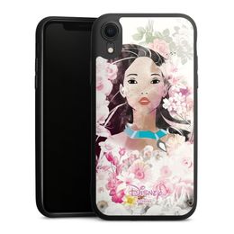 DeinDesign iPhone Xr Handy Premium Silikon H&uuml;lle Handyh&uuml;lle schwarz Case Disney Pocahontas Official Licensed Product Silikon Premium Case
