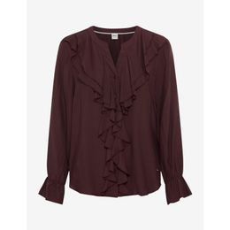 Brax Damen Bluse Style VIVE blackberry violet, dunkles lila, Gr. 32