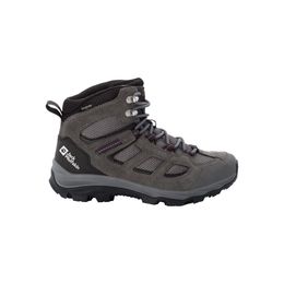 Wanderschuh Jack Wolfskin "VOJO 3 TEXAPORE MID W", Damen, Gr. UK 3,5 - EU 36, Normalschaft, pink (tarmac, grau, pink), Main Material Second Material 100% Polyamide Lining Sole 100% Rubber/ EVA, Schuhe Wanderschuh