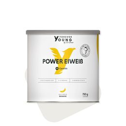 forever young Power Eiwei&szlig; Dose - Banane