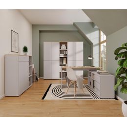 Tchibo - Winkelschreibtisch &raquo;Lissabon&laquo; - 145x146x77cm - braun - Holz / Kunststoff
