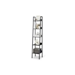 M&ouml;bel Kraft Leiterregal schwarz Ma&szlig;e (cm): B: 33,8 H: 170 &raquo; M&ouml;bel Kraft