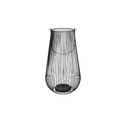 M&ouml;bel Kraft Windlicht schwarz Metall,Glas Ma&szlig;e (cm): H: 36 &Oslash;: 20.5 &raquo; M&ouml;bel Kraft