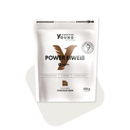 forever young Power Eiwei&szlig; Nachf&uuml;llbeutel - Chocolat Noir