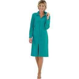 Plantier Damen Bademantel smaragd, Gr&ouml;&szlig;e 40/42
