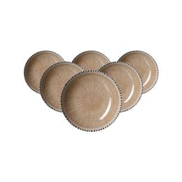 Ritzenhoff & Breker Ritzenhoff & Breker Suppenteller Natura &oslash; 21 cm 6er Set