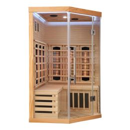Sanotechnik SUPREME Infrarotkabine 2 Pers. 120x120x190 cm (Bausatz)