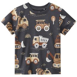Topomini Baby T-Shirt mit Fahrzeug-Motiven