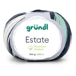 gr&uuml;ndl Estate von Gr&uuml;ndl, Schwarz/Wei&szlig;/Himbeer/K&uuml;rbis/Blau/Zitrone, aus Baumwolle