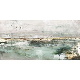 SONSTIGE Keilrahmenbild LOW LIMIT GREEN