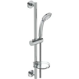 Ideal Standard Idealrain Brausekombination B9503AA 60 cm S3, mit 3-Funktionshandbrause &Oslash; 80mm, verchromt