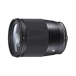 Sigma C 16 mm F1.4 DC DN 67 mm Filtergewinde (Sony E-mount Anschluss) schwarz
