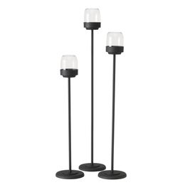 Boltze Windlicht Senza, 3 tlg. 87 cm, &Oslash; 15 cm skandinavische Deko Online Shop