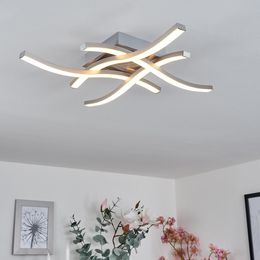 hofstein Letala Deckenleuchte LED Nickel-Matt, 4-flammig